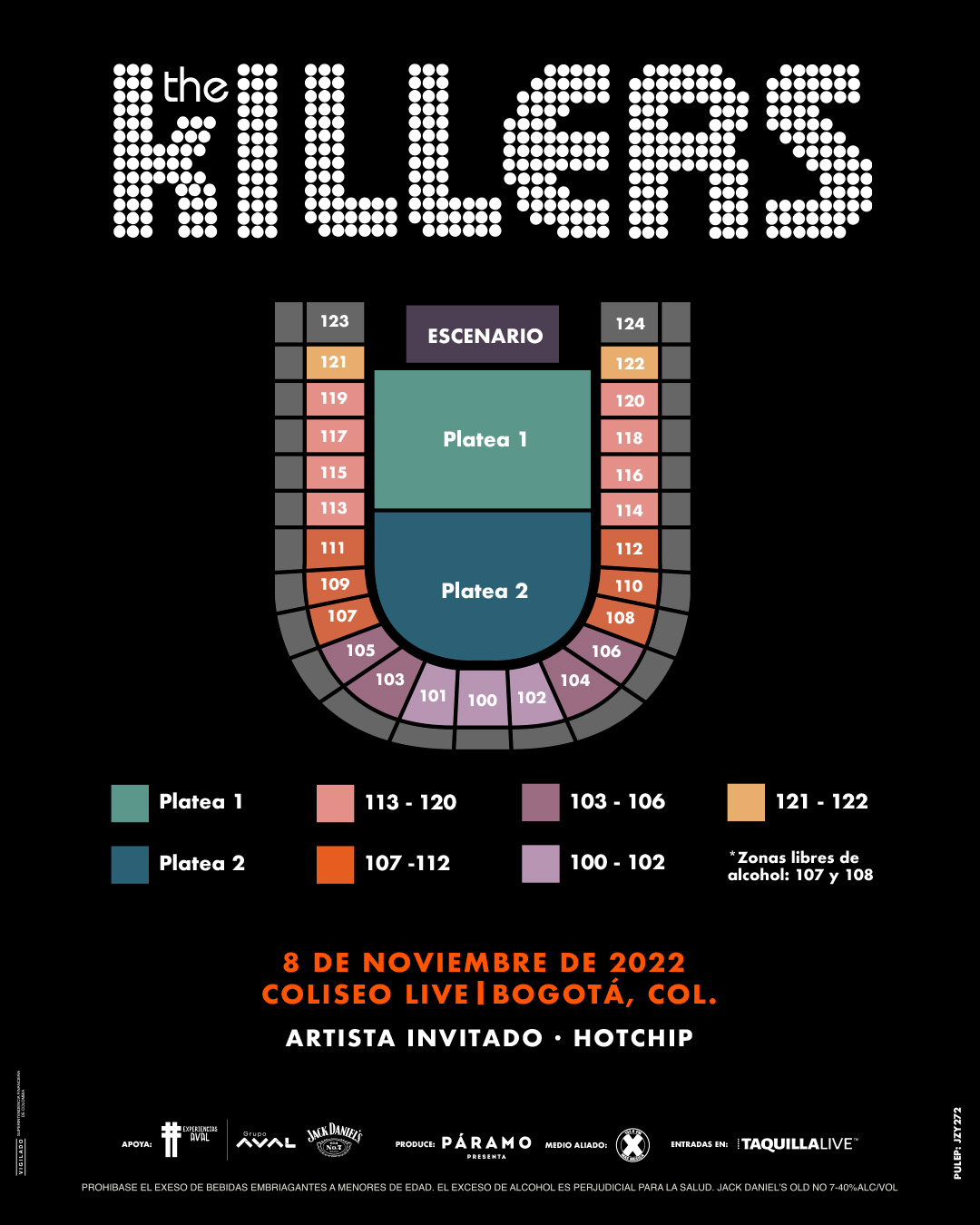 The Killers y Hot Chip en Colombia: boletería y fecha | Canal Trece